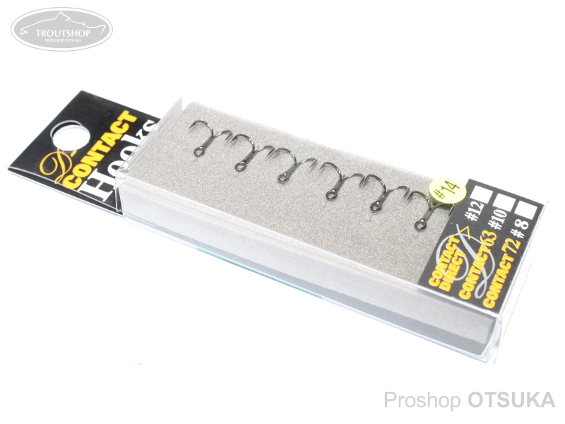 Smith Smith D-Contact Hook #14 Black - Proshop Otsuka Japan