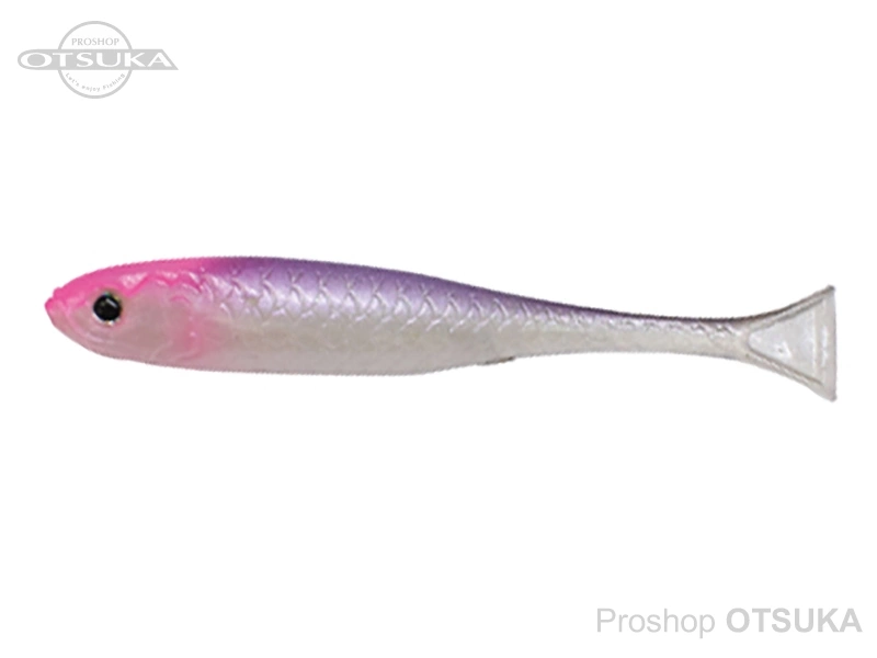 Shad Minnow Shape Soft Lures Fish Tail - Proshop Otsuka Japan