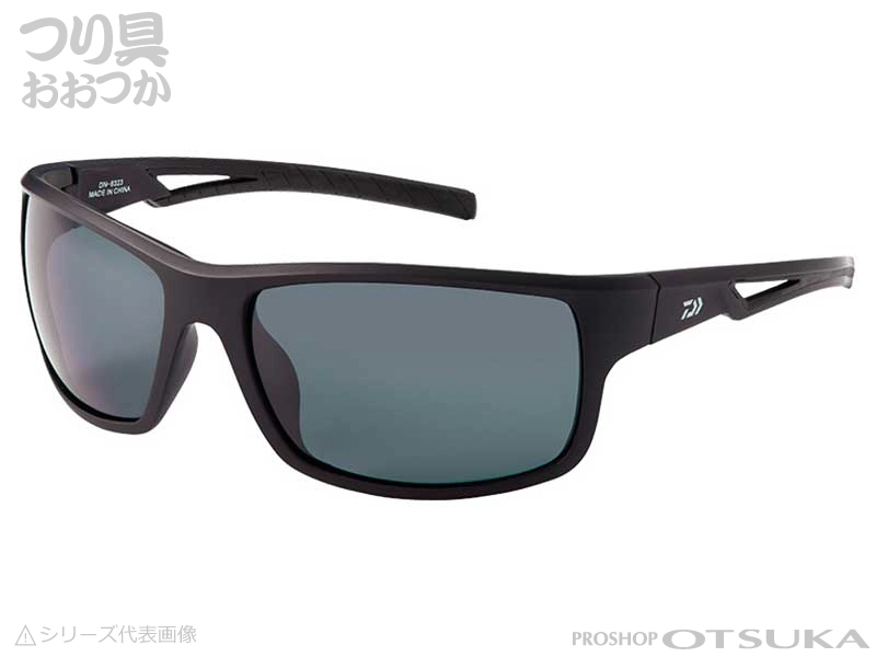 ダイワ(DAIWA) 釣り 偏光 サングラス オーバーグラス DO-4033 グレー