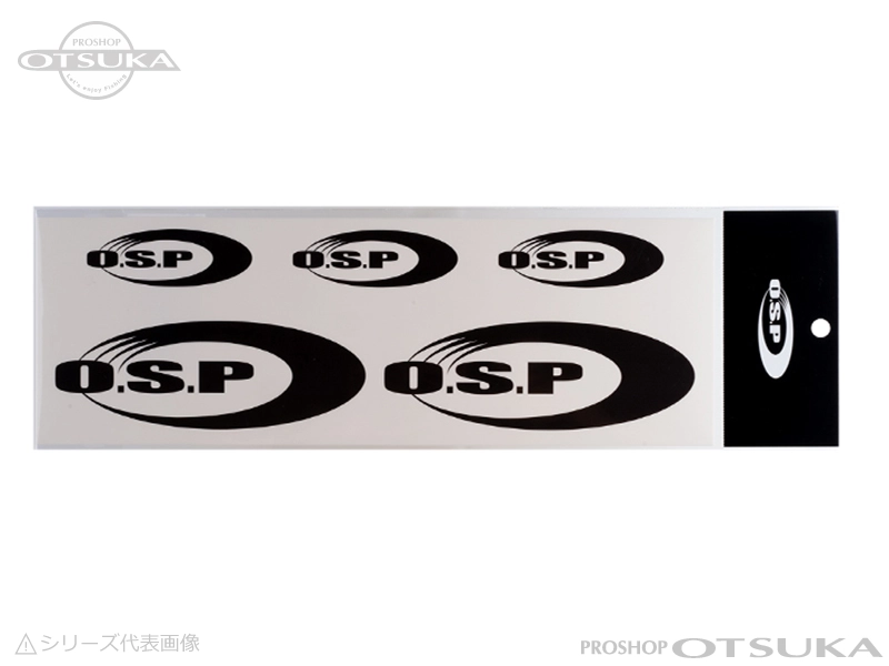 OSP OSP Logo Asort Seal Black - Proshop Otsuka Japan