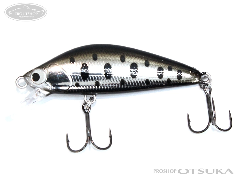 Pozidrive Garage K-43S 43mm 3.0g Sinking 03 Black Yamame - Proshop Otsuka Japan