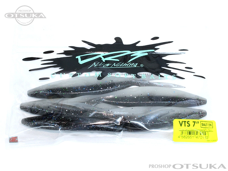 Shad Minnow Shape Soft Lures VTS - Proshop Otsuka Japan